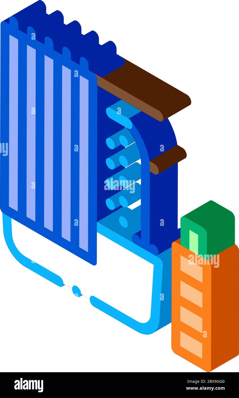 Bathroom isometric icon vector illustration Stock Vector Image & Art ...