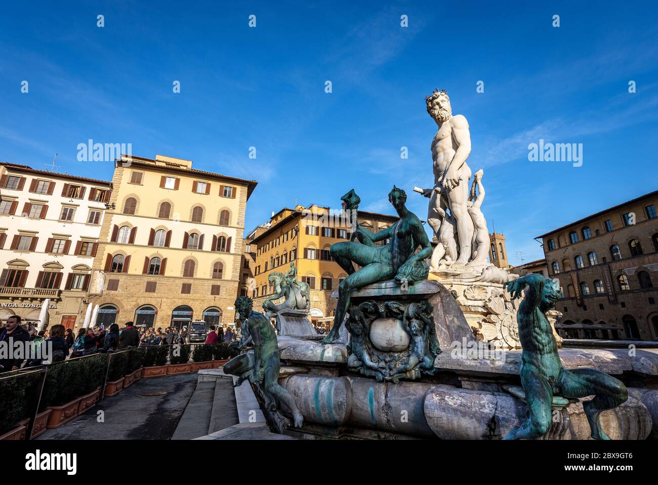 Fountain of Neptune also called Biancone (Bartolomeo Ammannati 1560 ...