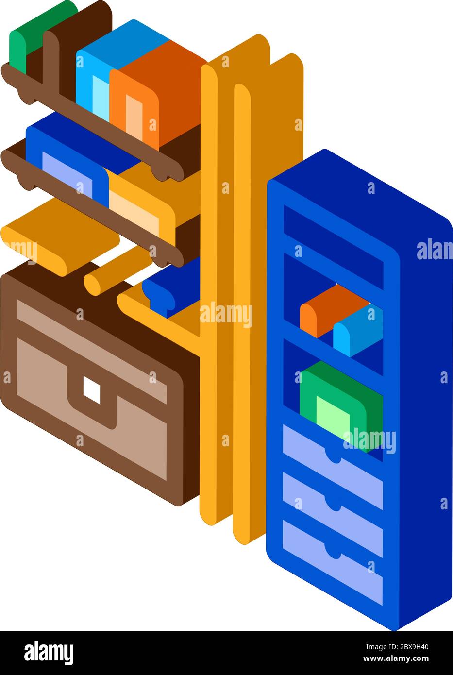 Drawing office desk wooden drawer hi-res stock photography and images ...