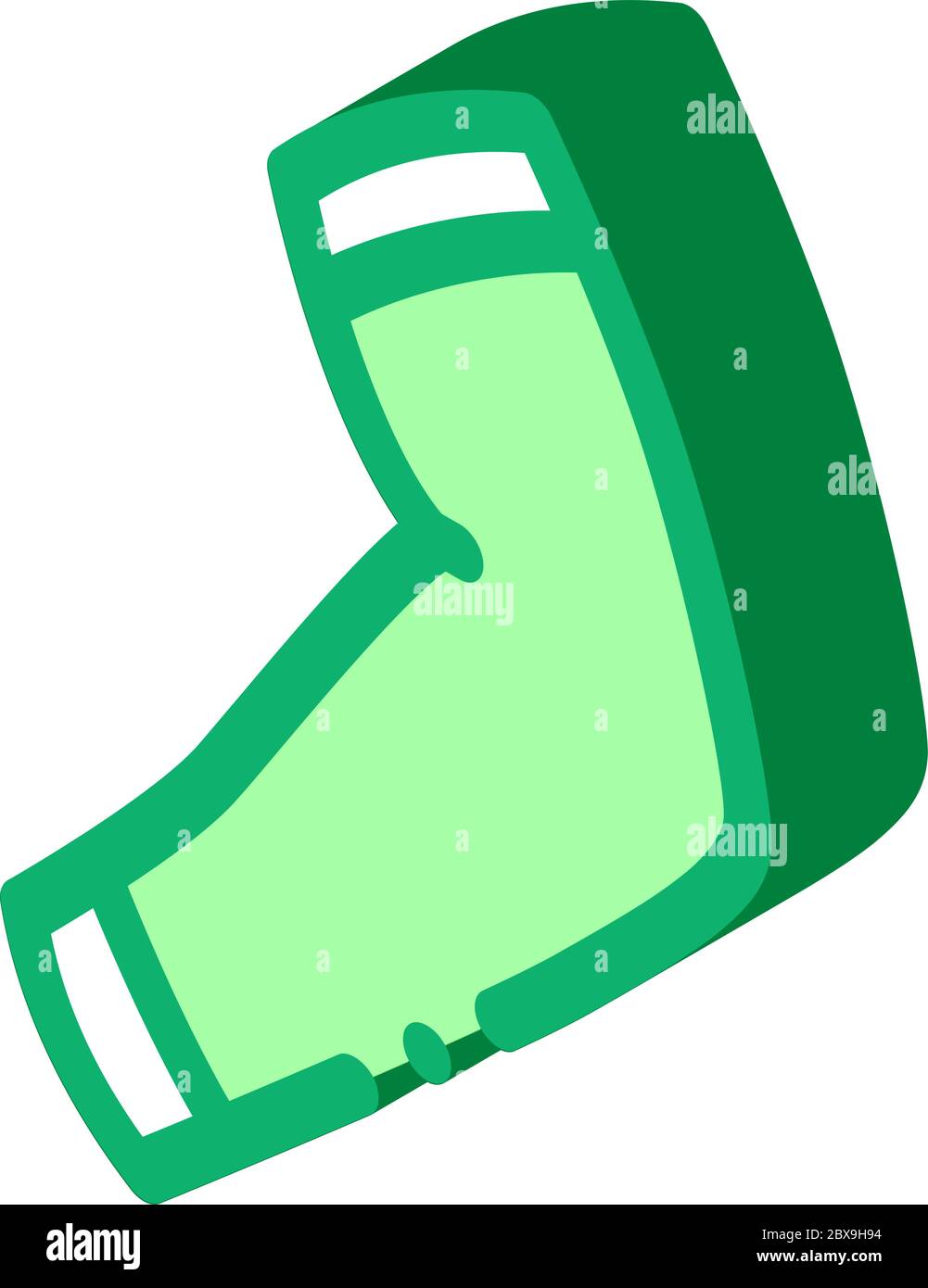 Knee Pad isometric icon vector illustration Stock Vector Image & Art ...