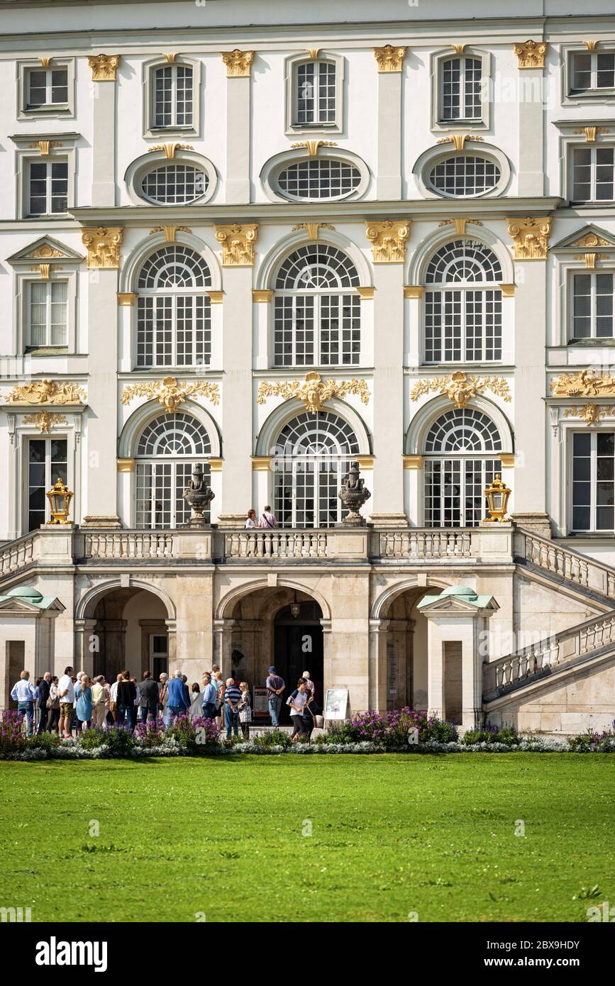 Nymphenburg Palace (Schloss Nymphenburg - Castle of the Nymphs). Munich ...