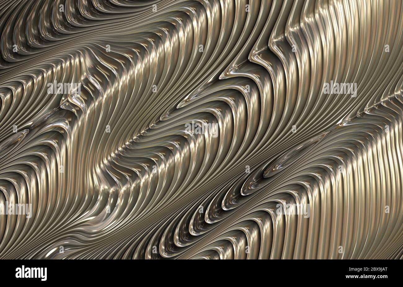 futuristic scifi metal art Stock Photo - Alamy
