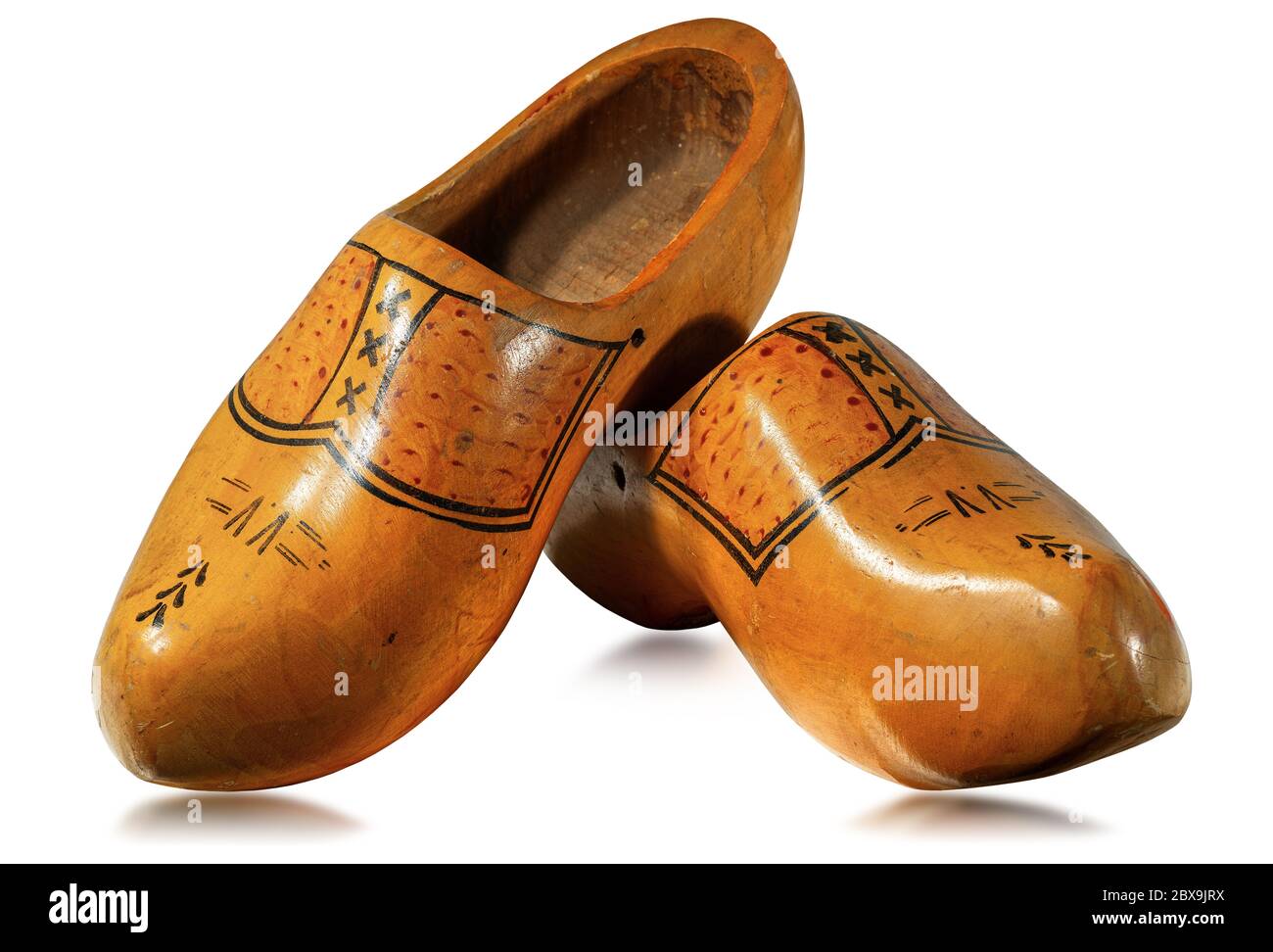 Old fashioned dutch clogs Cut Out Stock Images & Pictures - Alamy