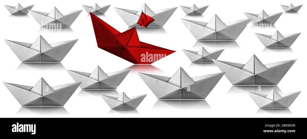 Crowd on way Cut Out Stock Images & Pictures - Alamy