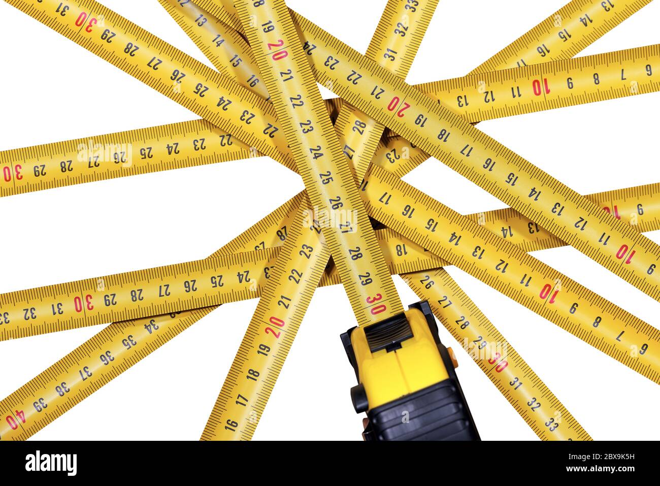 Retractable ruler hi-res stock photography and images - Alamy