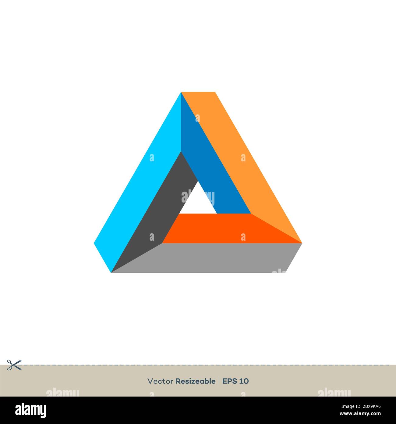 Colorful Trinity Vector Logo Template Illustration Design. Vector EPS ...