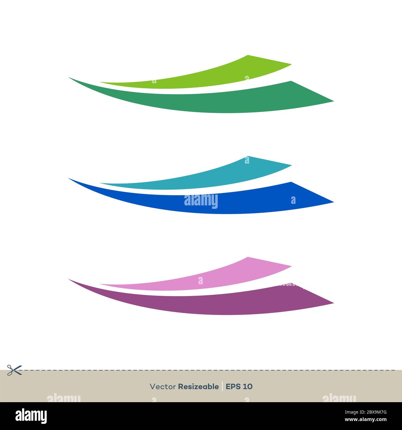 Swoosh Element Vector Logo Template Illustration Design. Vector EPS 10 ...