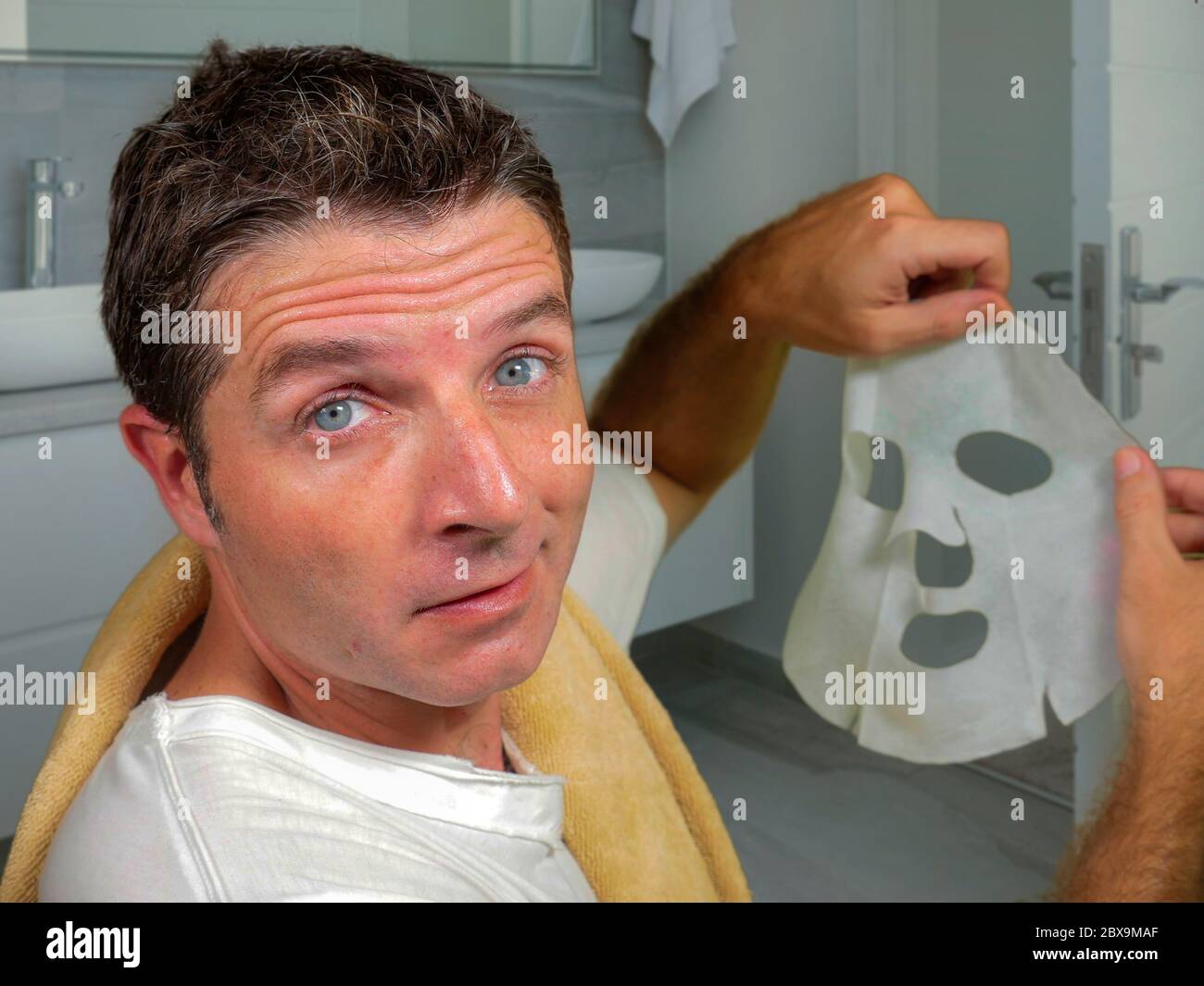 lifestyle isolated background portrait of young happy and funny man at ...