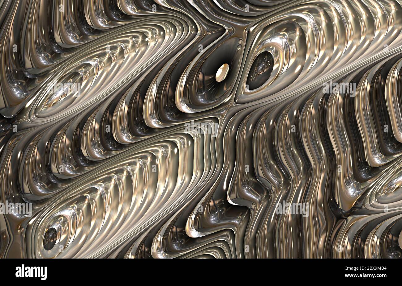 futuristic scifi metal art Stock Photo - Alamy