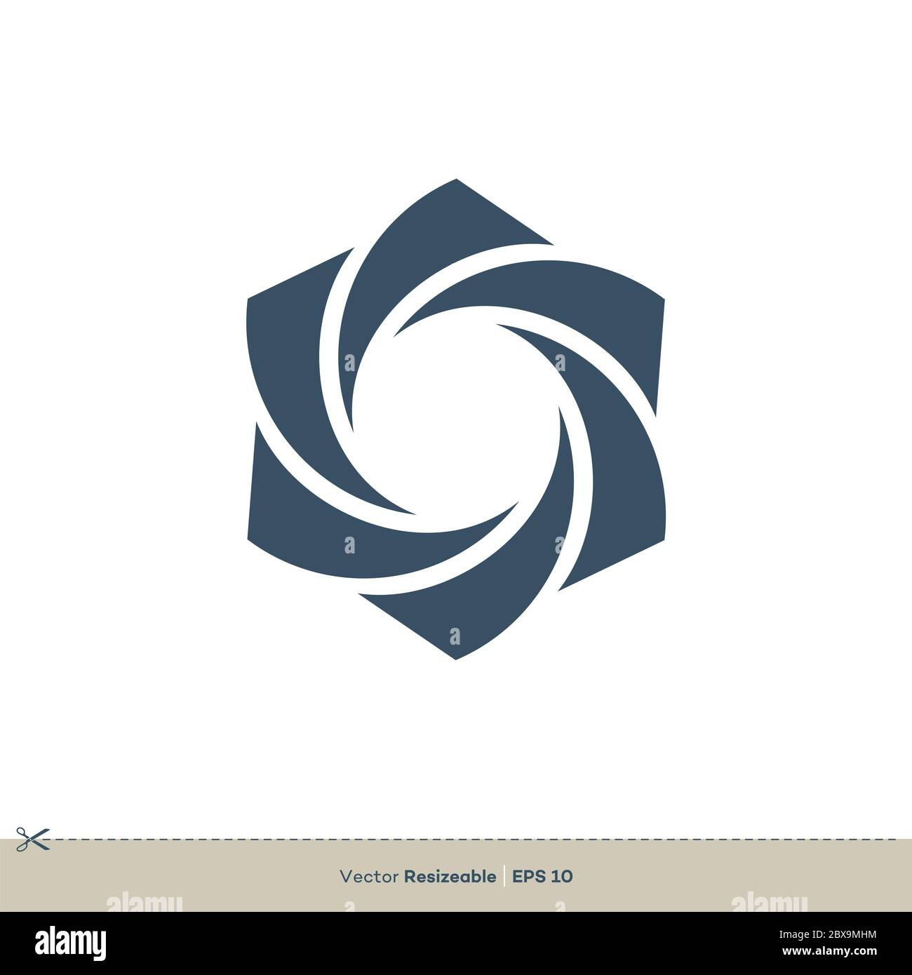 Shutter Lens Vector Logo Template Illustration Design. Vector EPS 10 ...