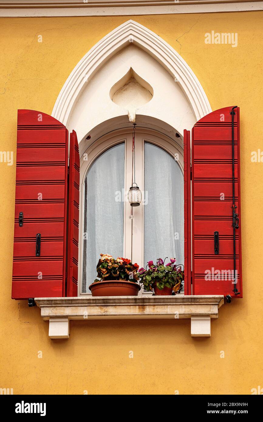 Gothic window curtain hi-res stock photography and images - Alamy