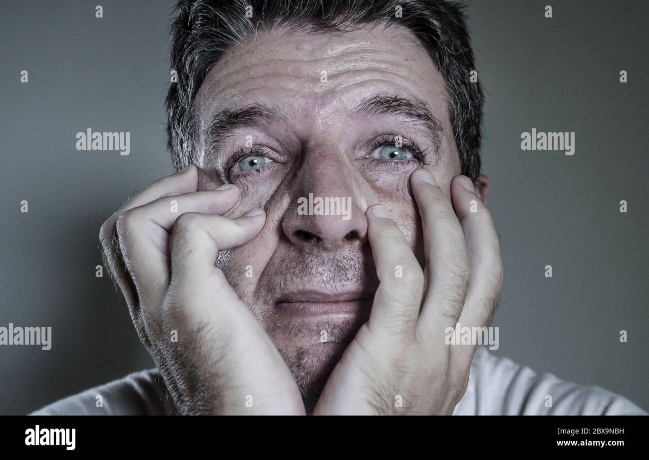 Stressed Out Person Crying