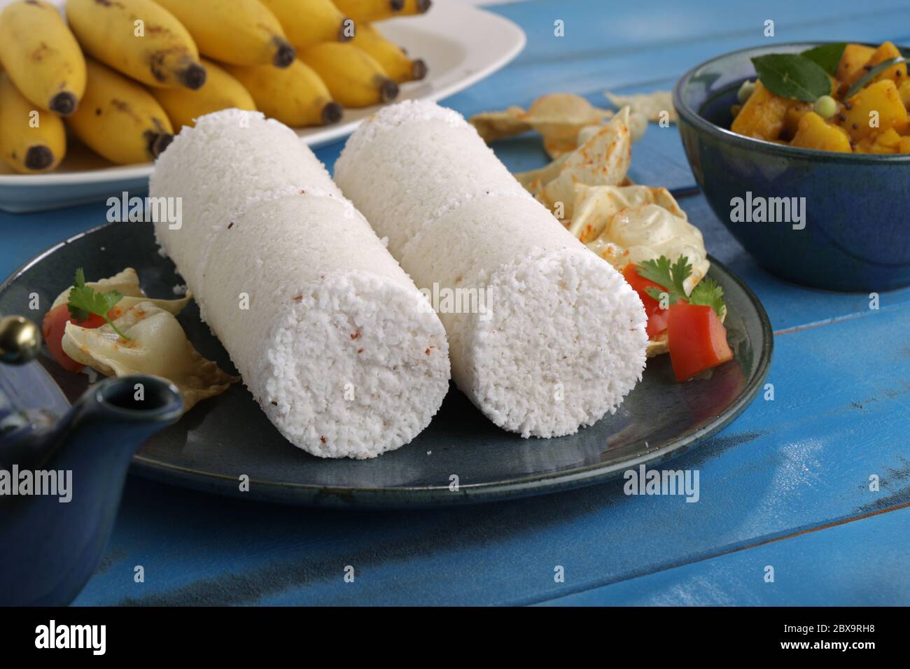 PUTTU / WHITE RICE PITTU -Kerala special breakfast items made using ...