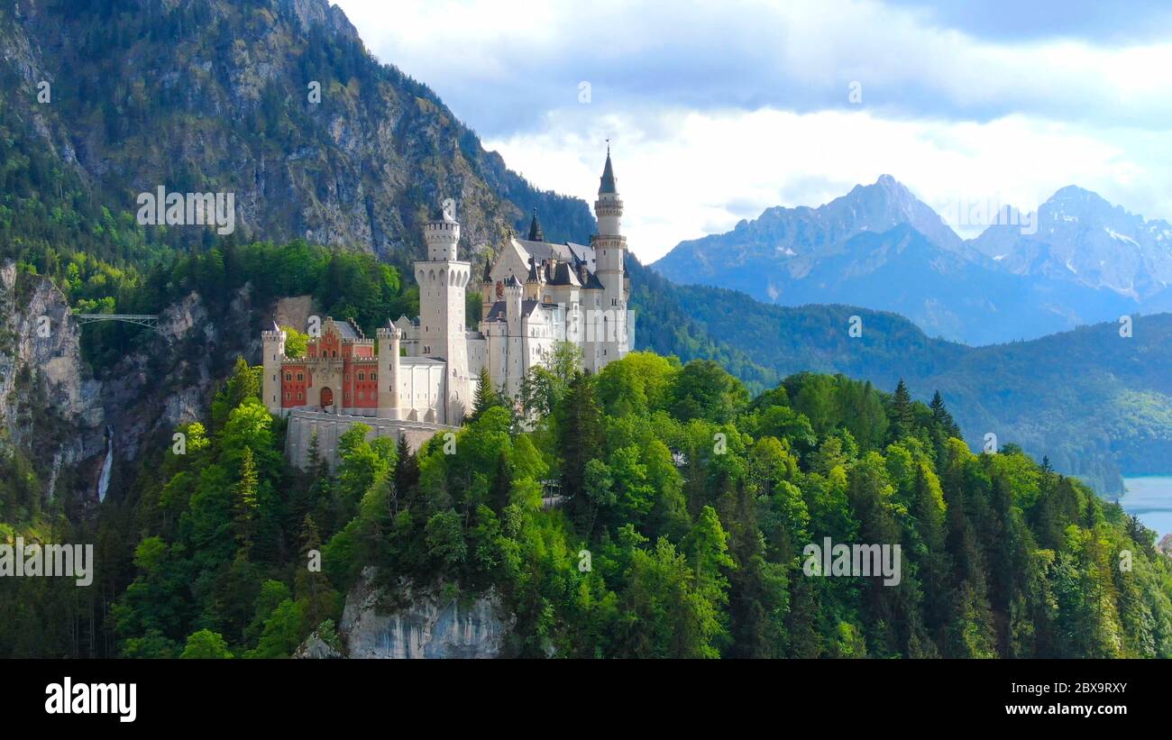 Famous Neuschwanstein Castle in Bavaria Germany Stock Photo - Alamy