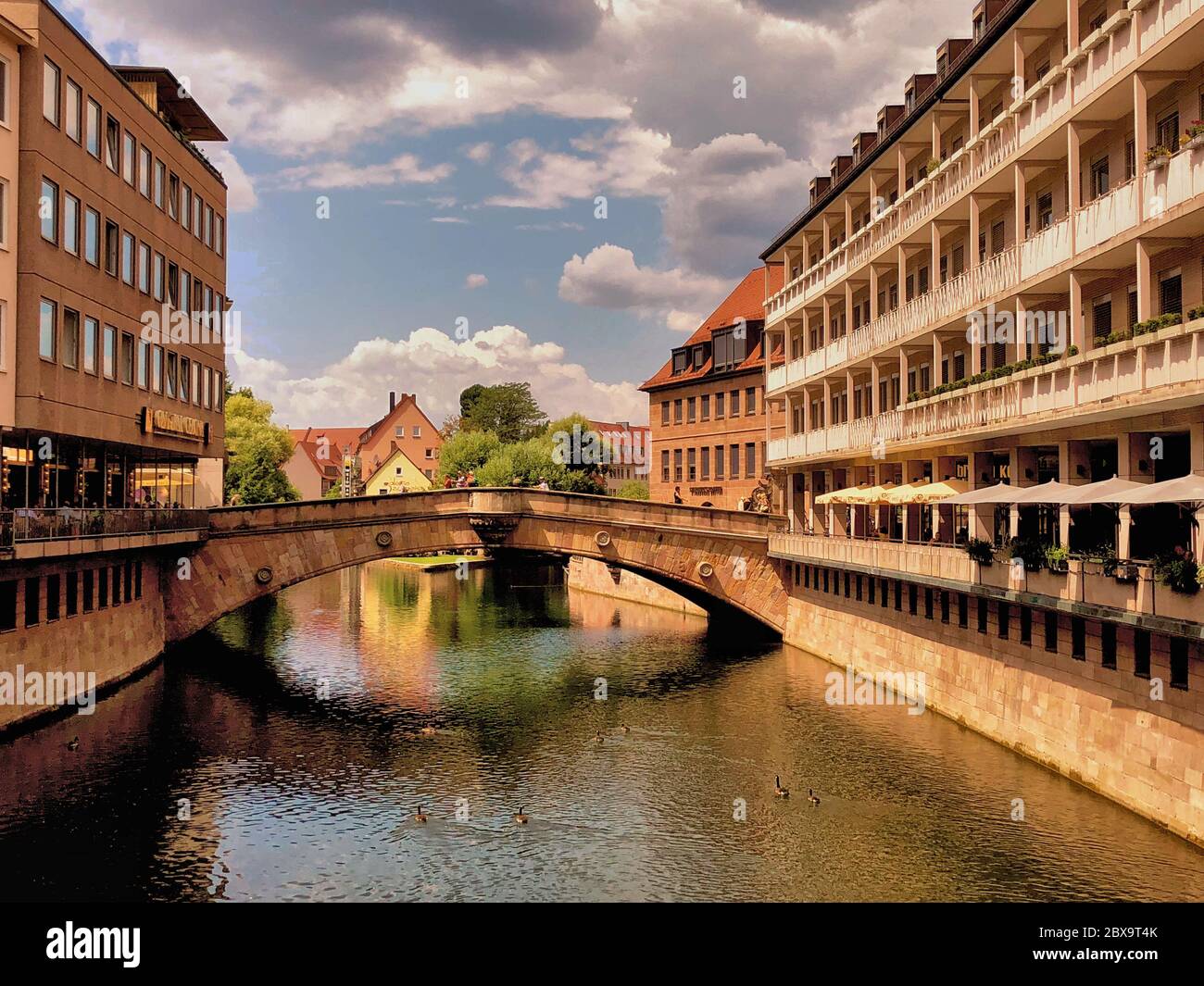 City center of Nuremberg Germany Stock Photo - Alamy