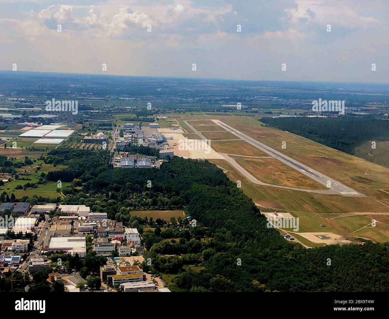 Bavaria panorama flight Stock Photo - Alamy