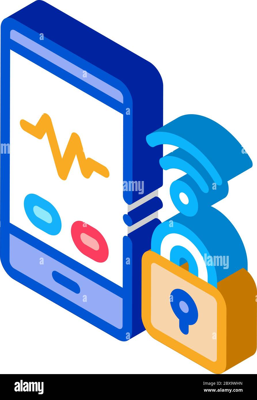 Isometric smart home management Cut Out Stock Images & Pictures - Alamy