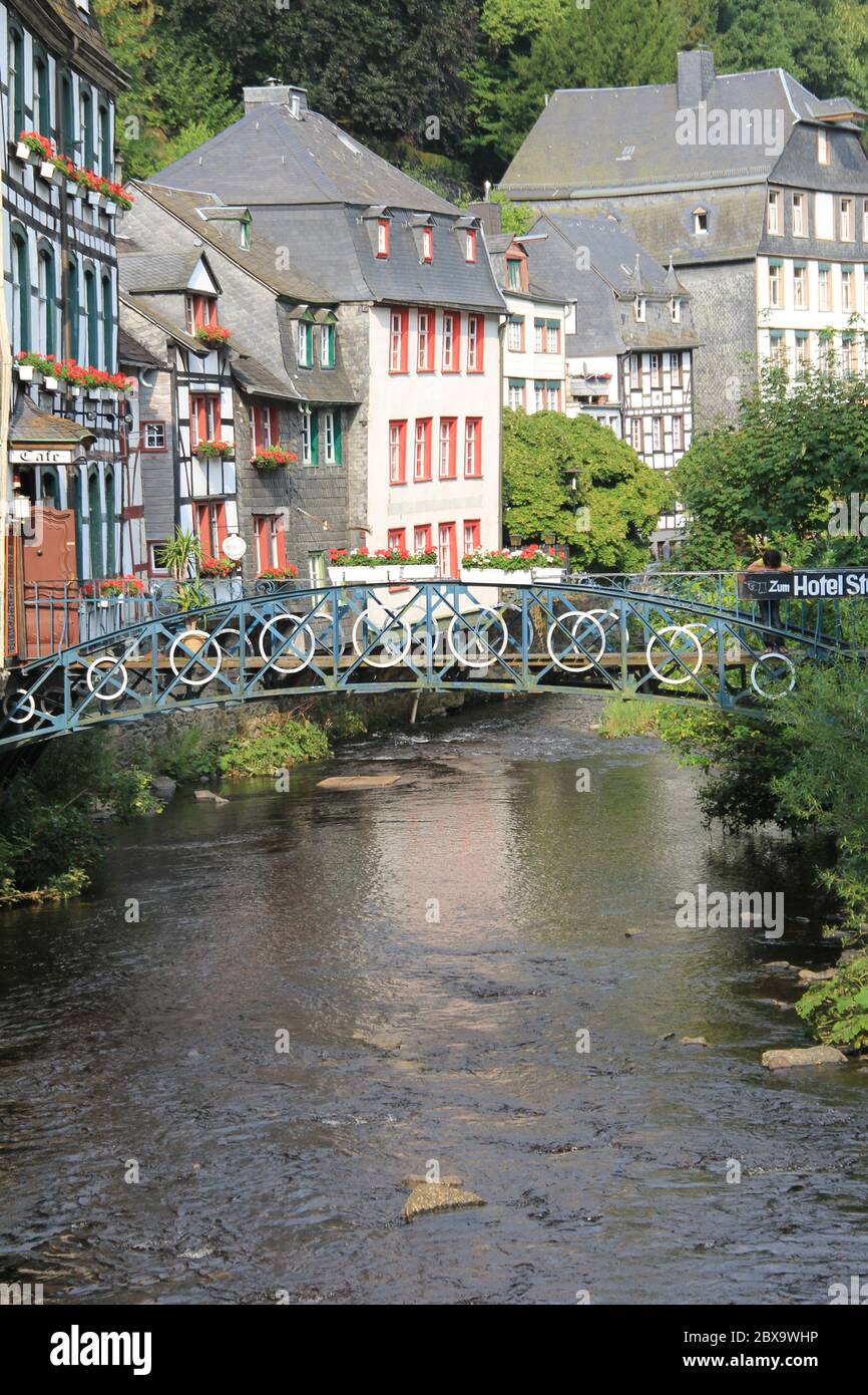 Monschau in Germany Stock Photo - Alamy