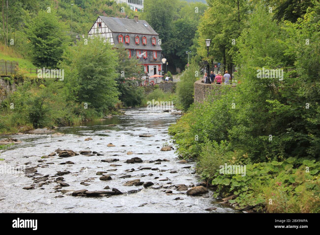 Monschau in Germany Stock Photo - Alamy