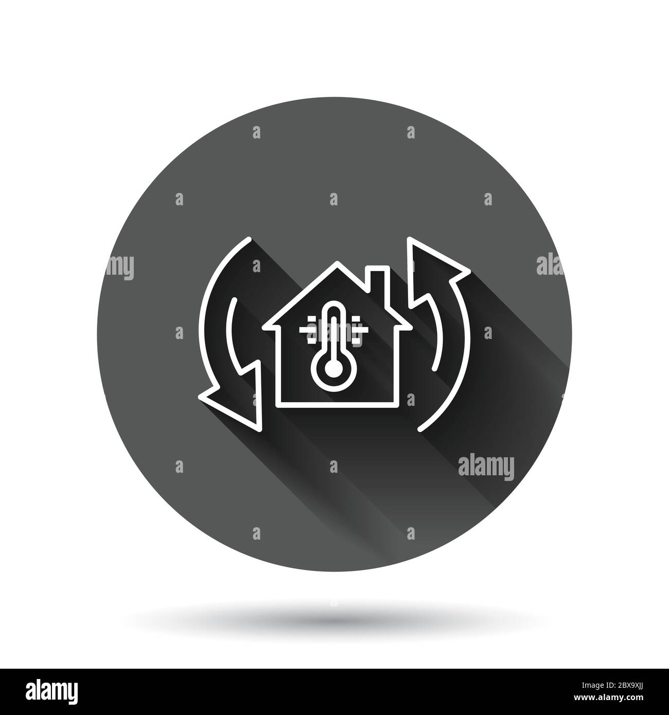 Air conditioner in house Cut Out Stock Images & Pictures - Alamy