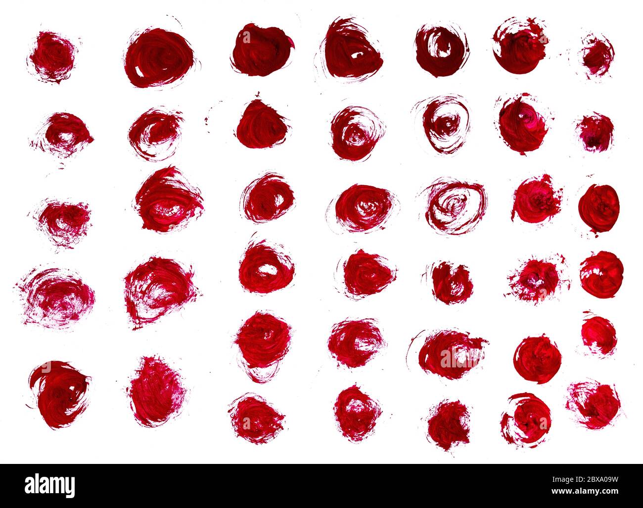 Watercolor red gradient texture Cut Out Stock Images & Pictures - Alamy