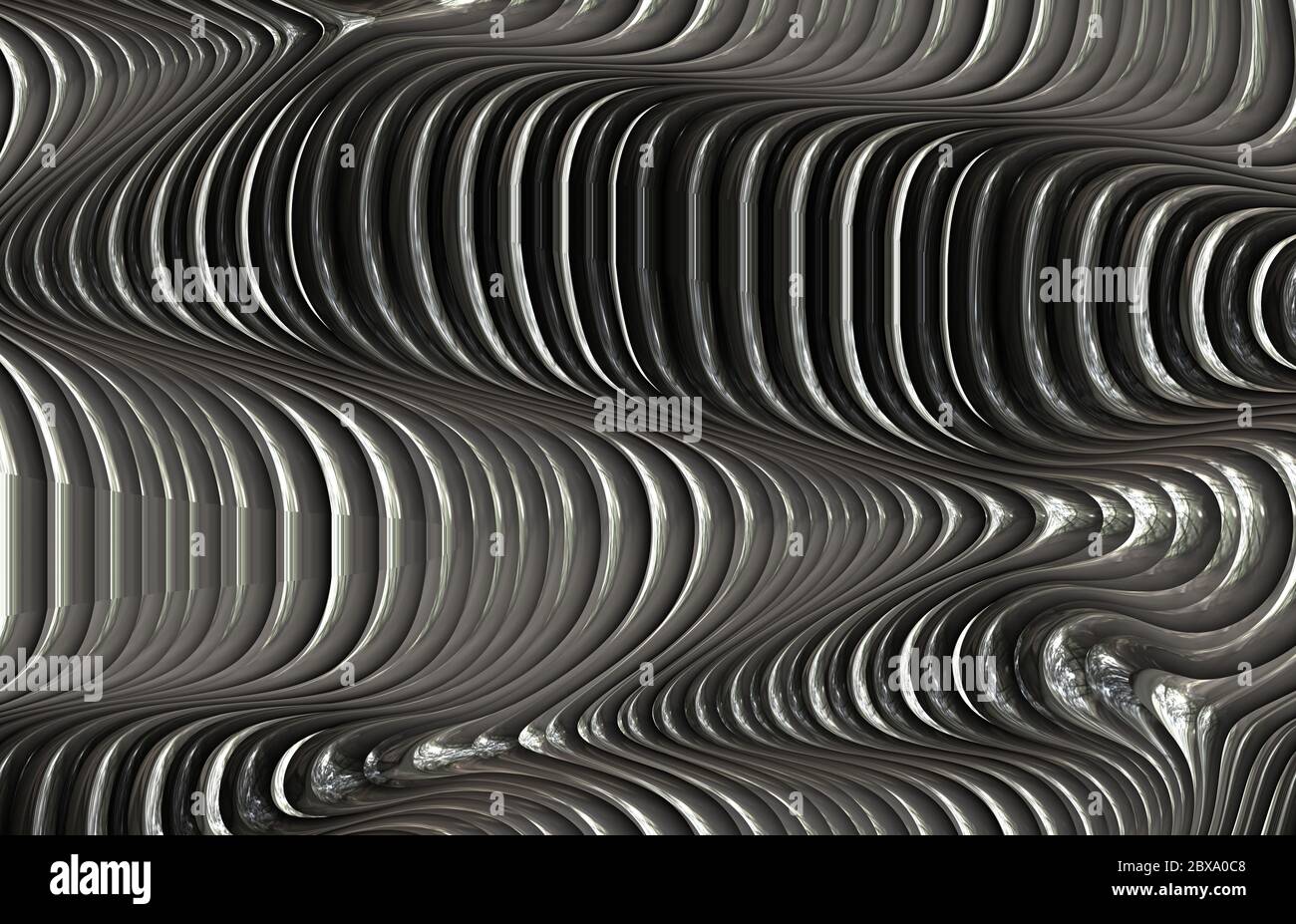 futuristic scifi metal art Stock Photo - Alamy