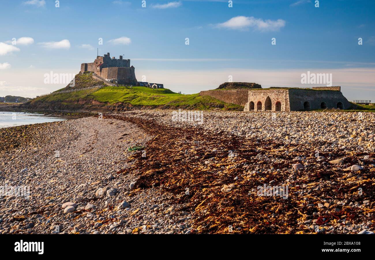 Holy island beach hi-res stock photography and images - Alamy