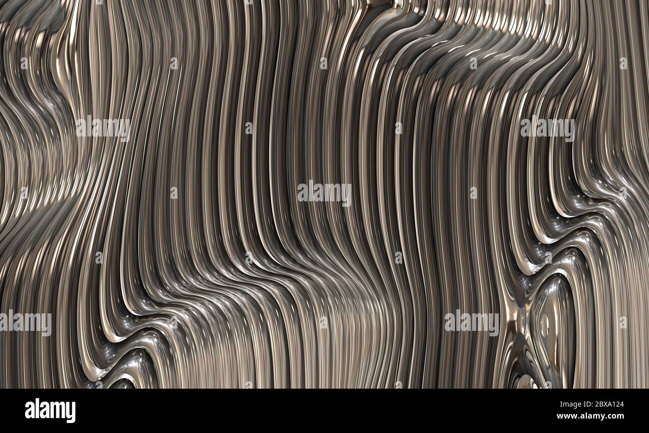 futuristic scifi metal art Stock Photo - Alamy