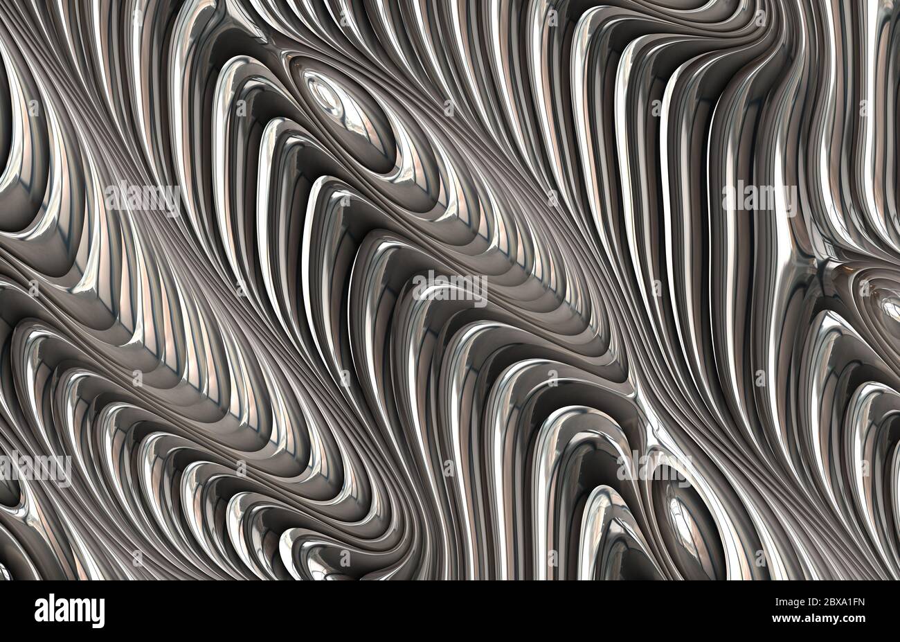 futuristic scifi metal art Stock Photo - Alamy