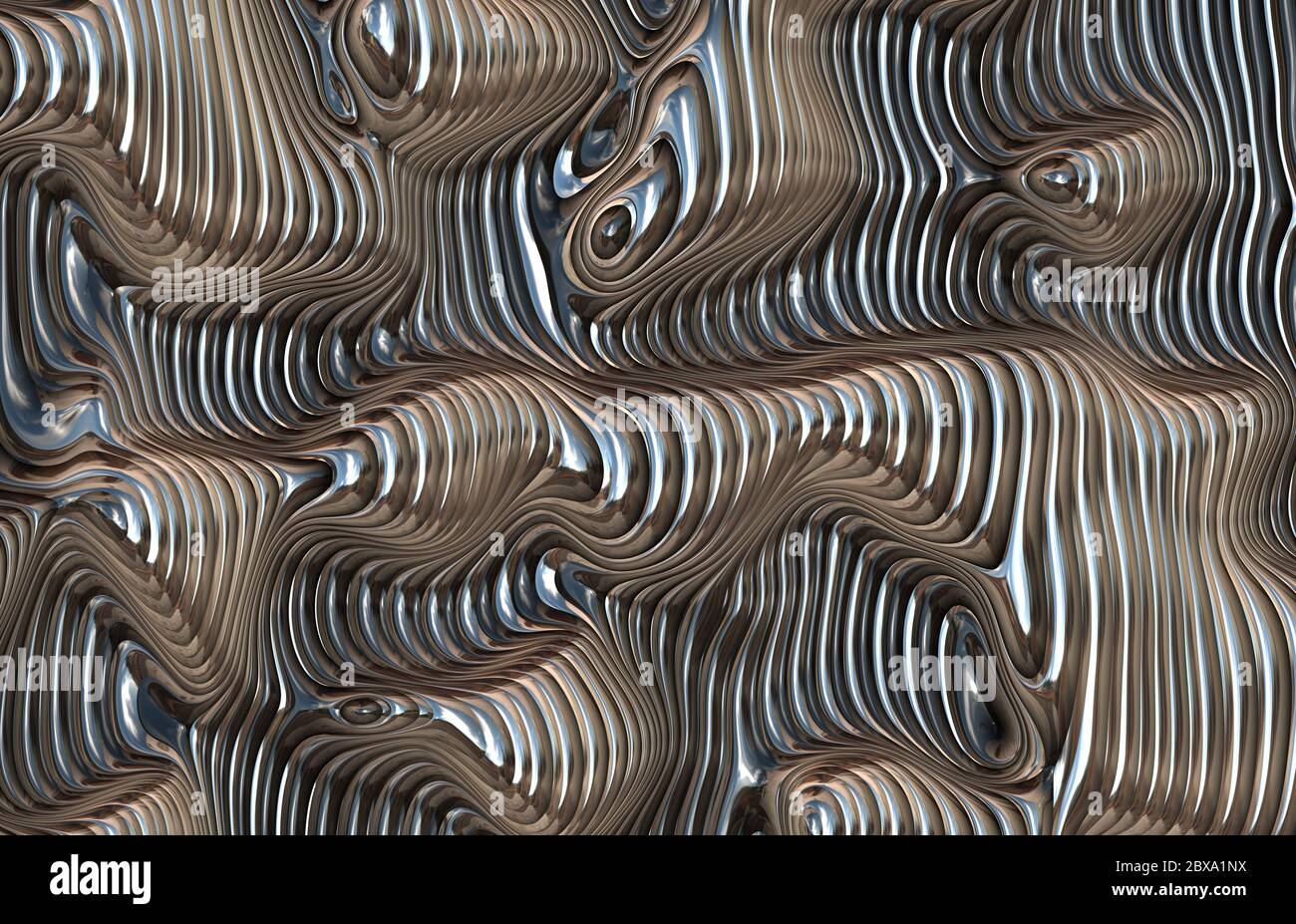 futuristic scifi metal art Stock Photo - Alamy