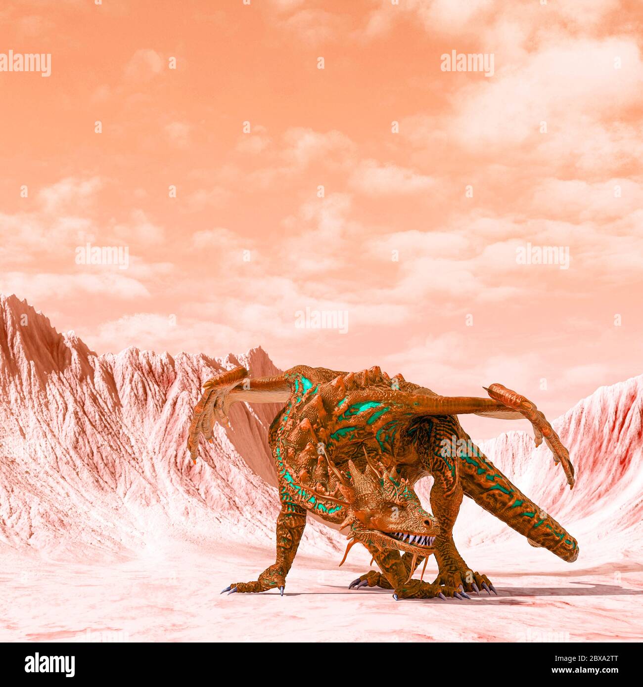 Back dragon wings hi-res stock photography and images - Alamy