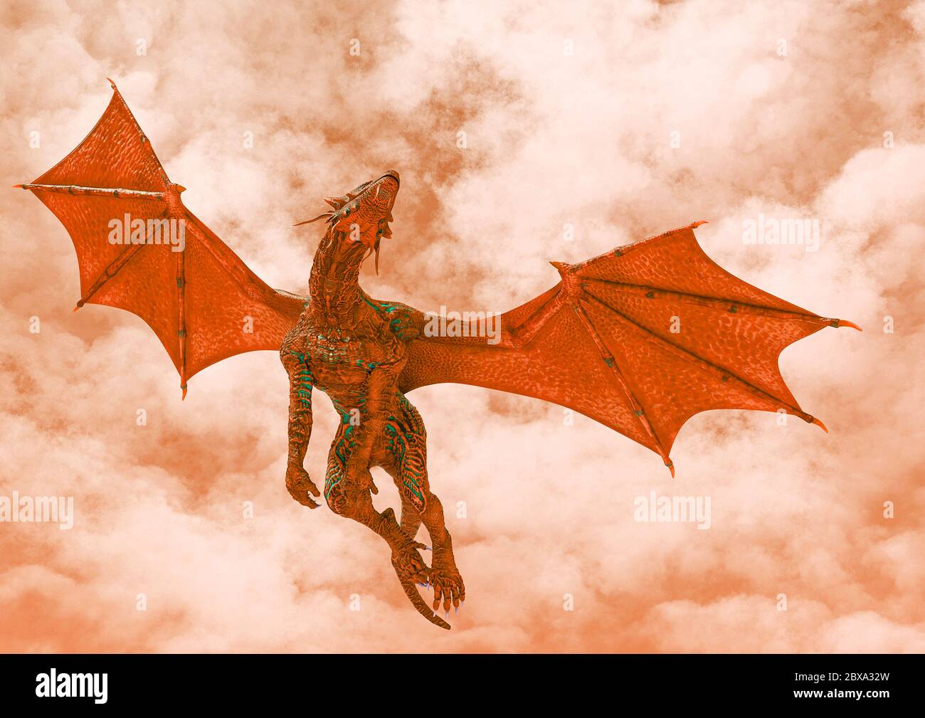 Medieval dragon hell hi-res stock photography and images - Alamy