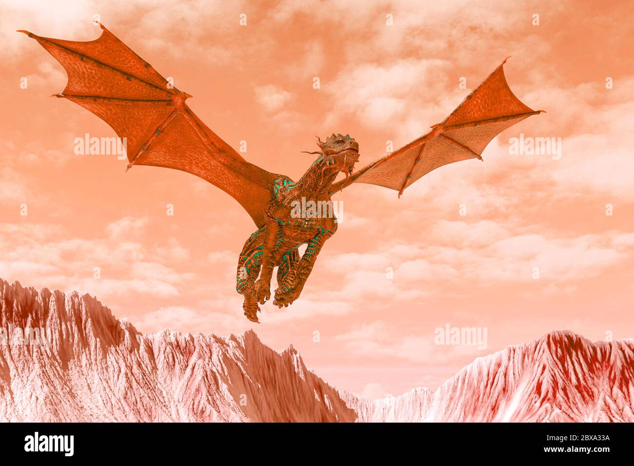 Medieval dragon hell hi-res stock photography and images - Alamy