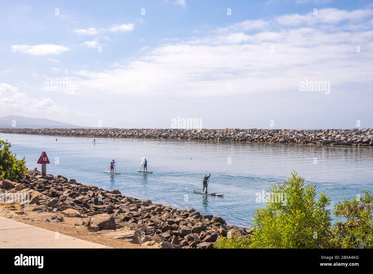 Dana point california paddle hi-res stock photography and images - Alamy