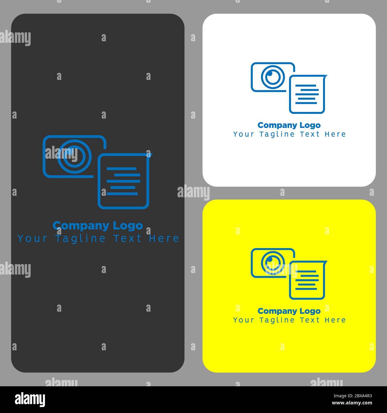 simple logo, photography logo, logo concept Stock Vector Image & Art ...