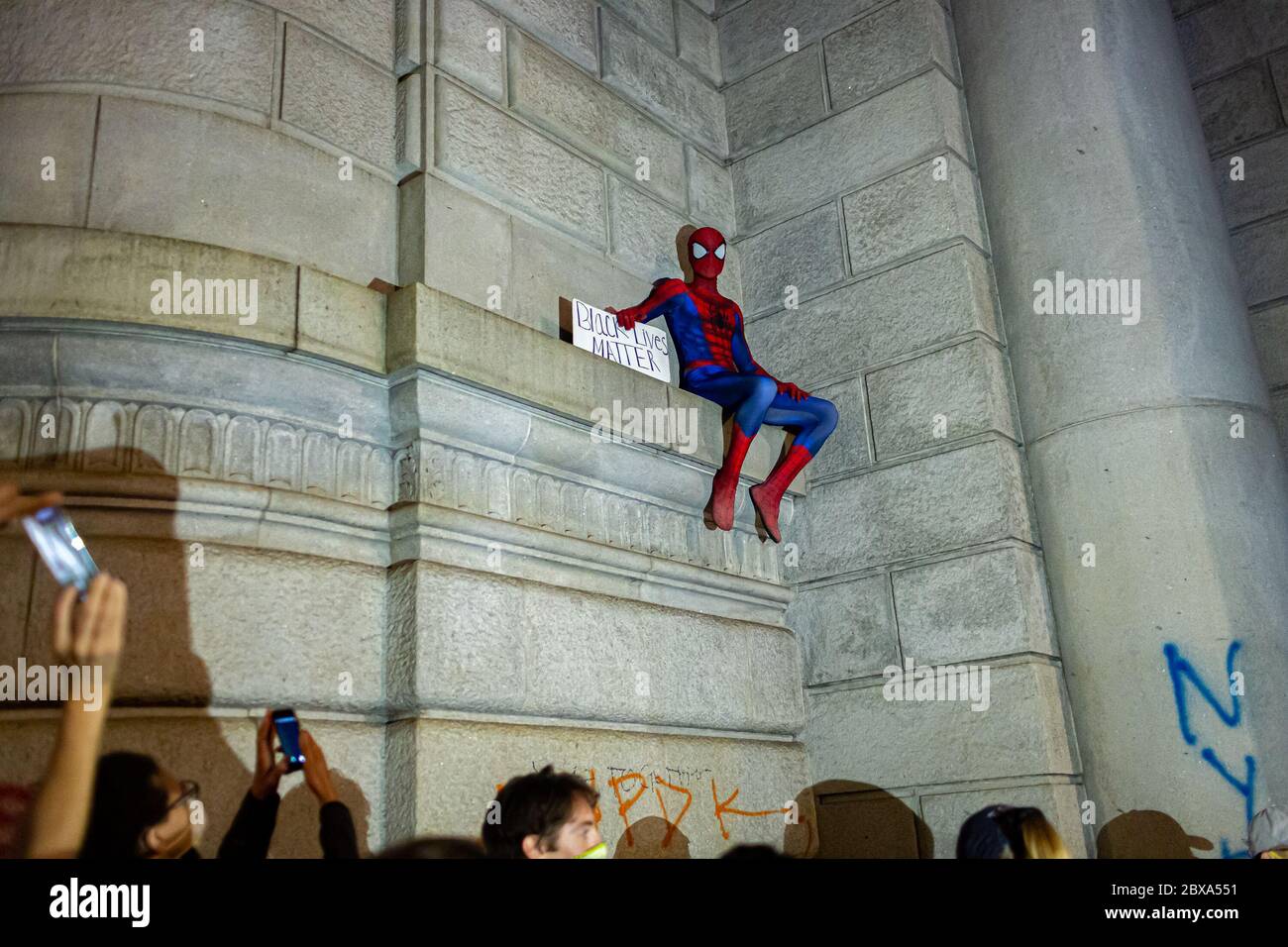 Spiderman bridge hi-res stock photography and images - Alamy