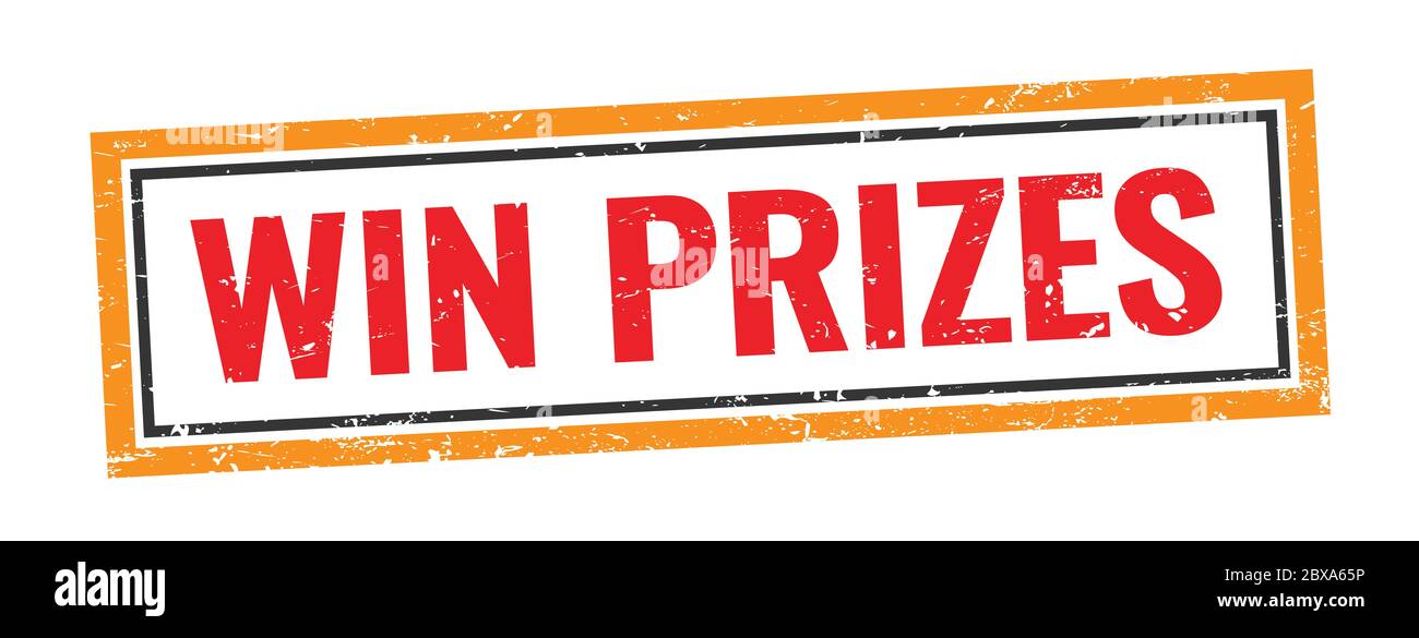 Win prizes stamp Cut Out Stock Images & Pictures - Alamy