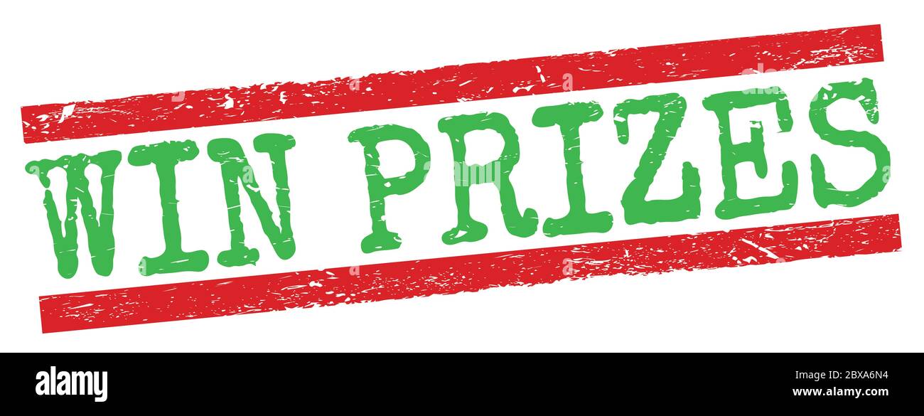 Win prizes stamp Cut Out Stock Images & Pictures - Alamy