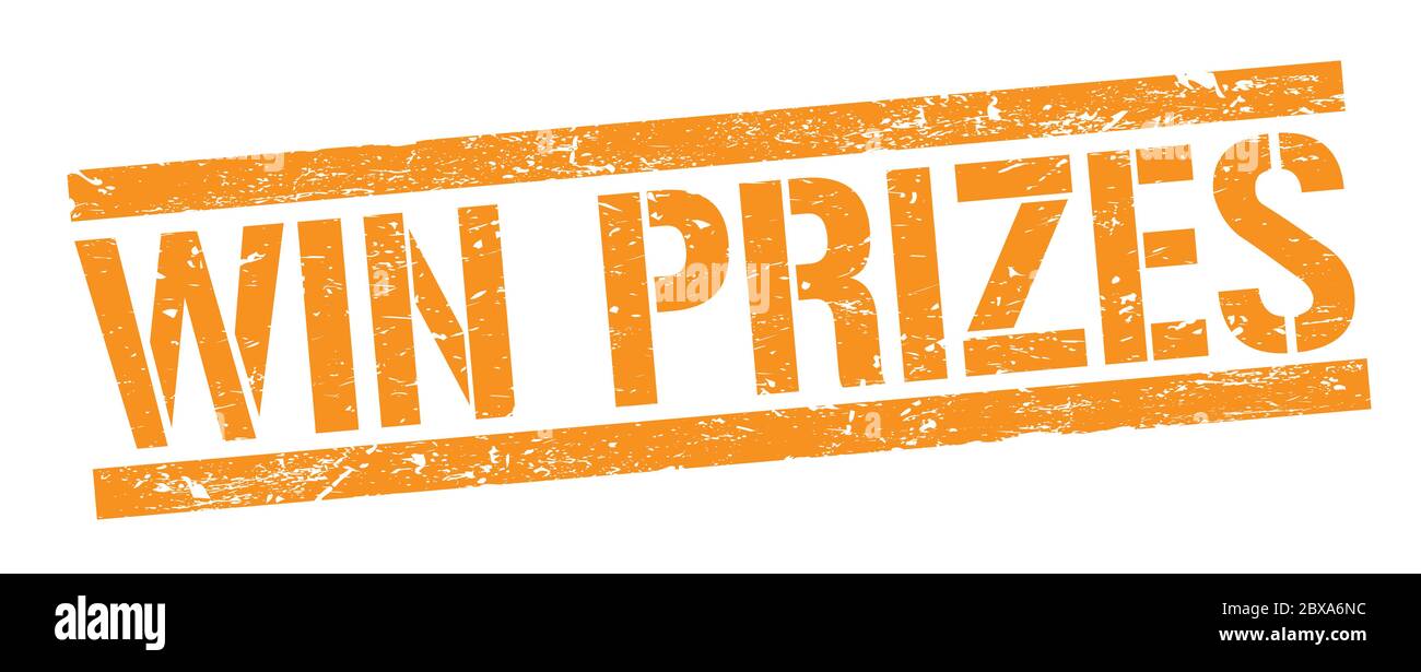 Win prizes stamp Cut Out Stock Images & Pictures - Alamy