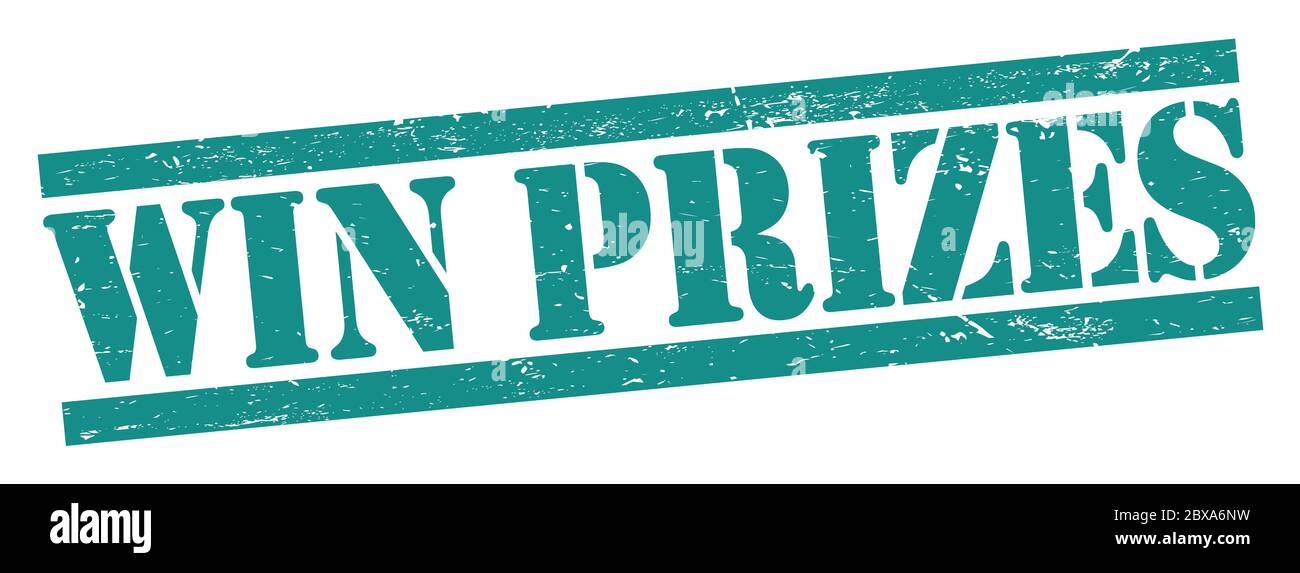 Win prizes stamp Cut Out Stock Images & Pictures - Alamy