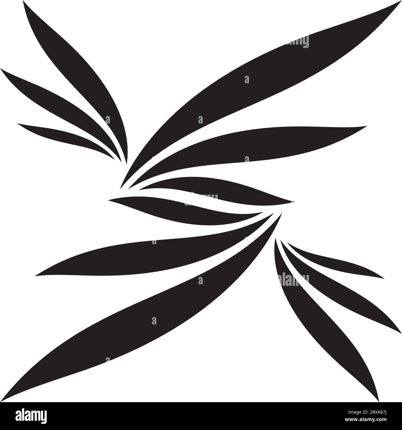 abstract swoosh design vector illustration Stock Vector Image & Art - Alamy