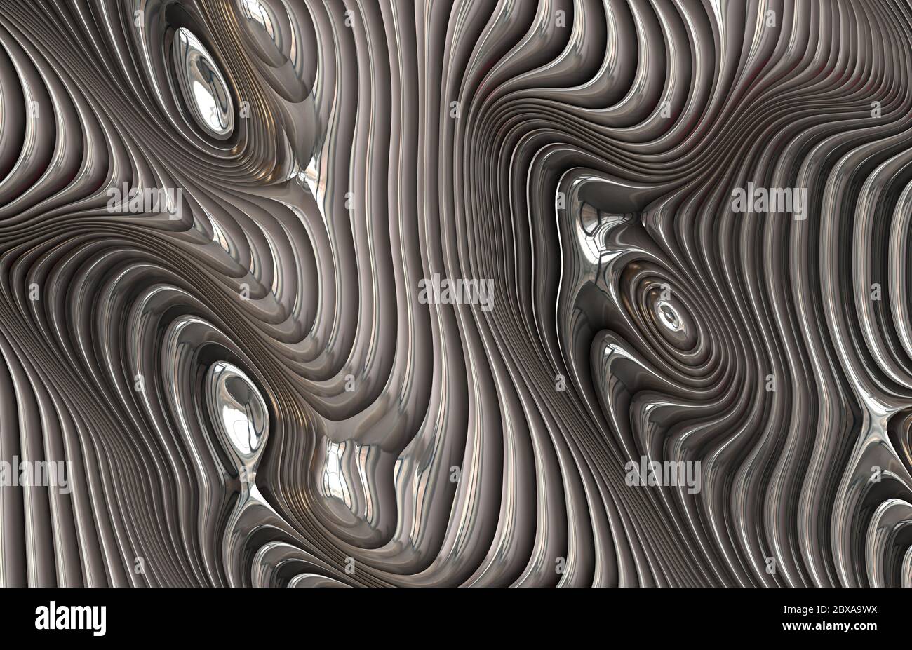 futuristic scifi metal art Stock Photo - Alamy