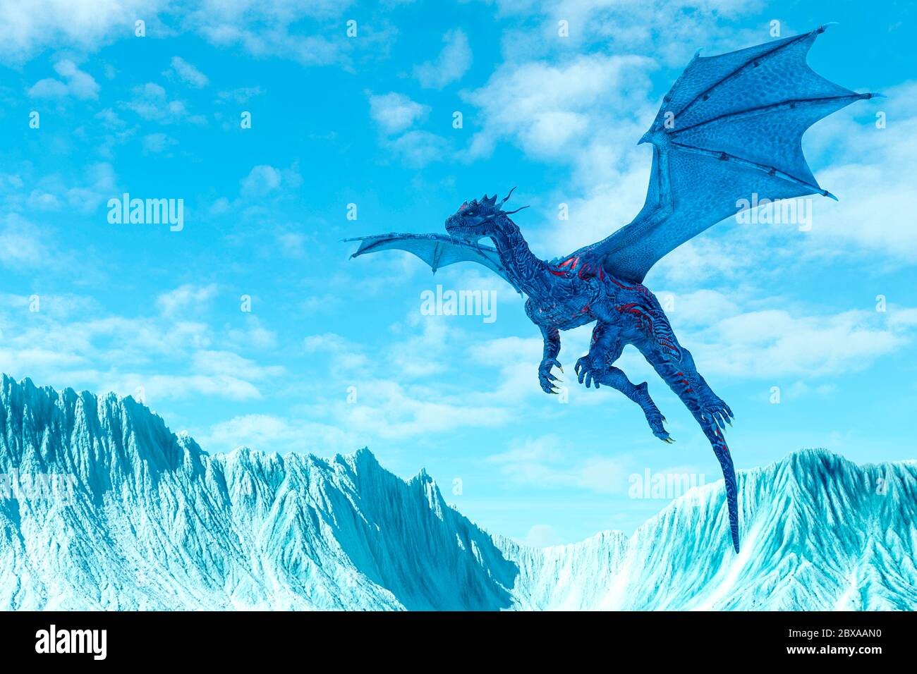 Flying Ice Dragon