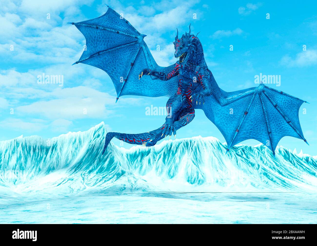 Frozen dragon - coppassa