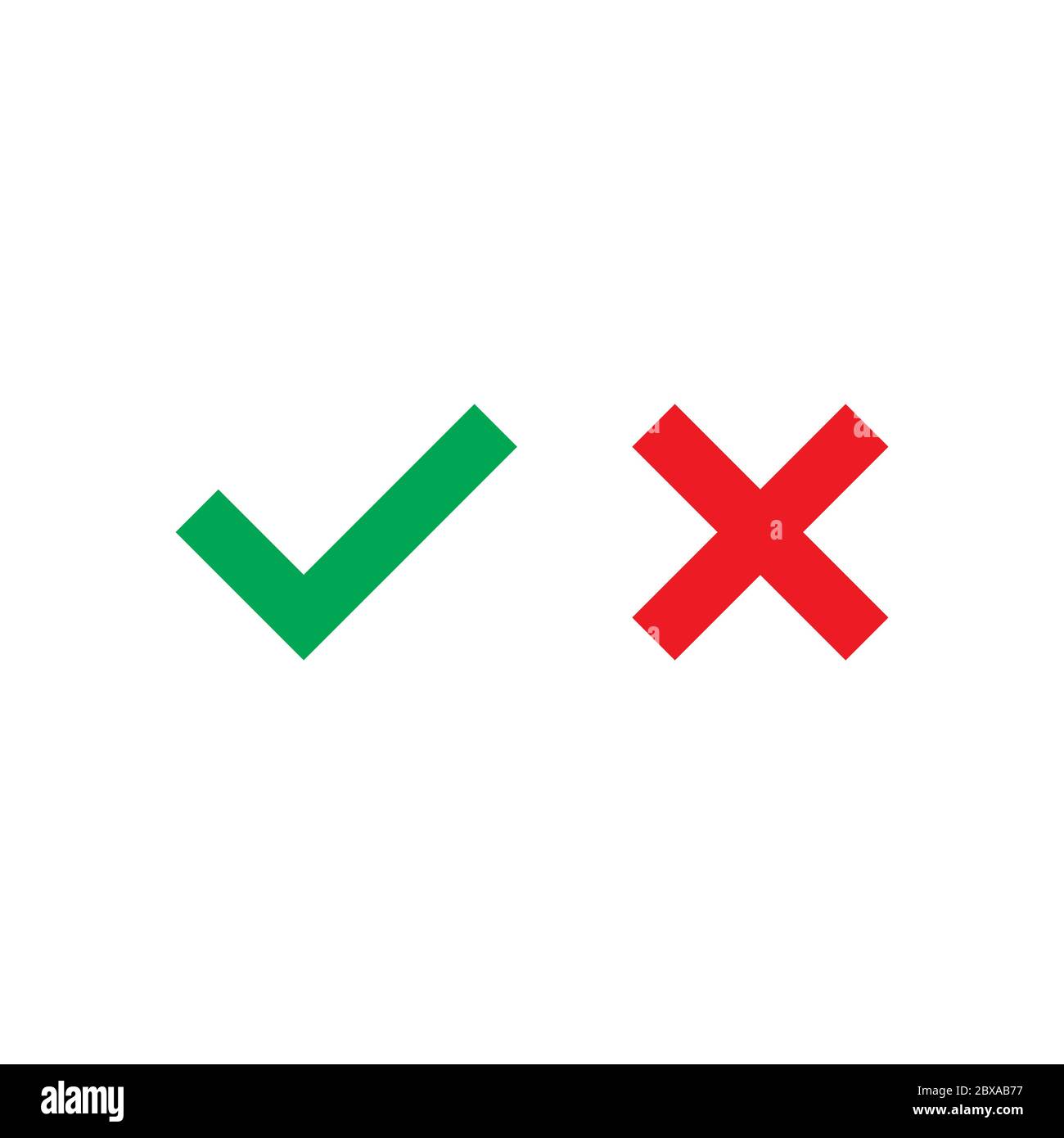 Crossmark Stock Vector Images - Alamy