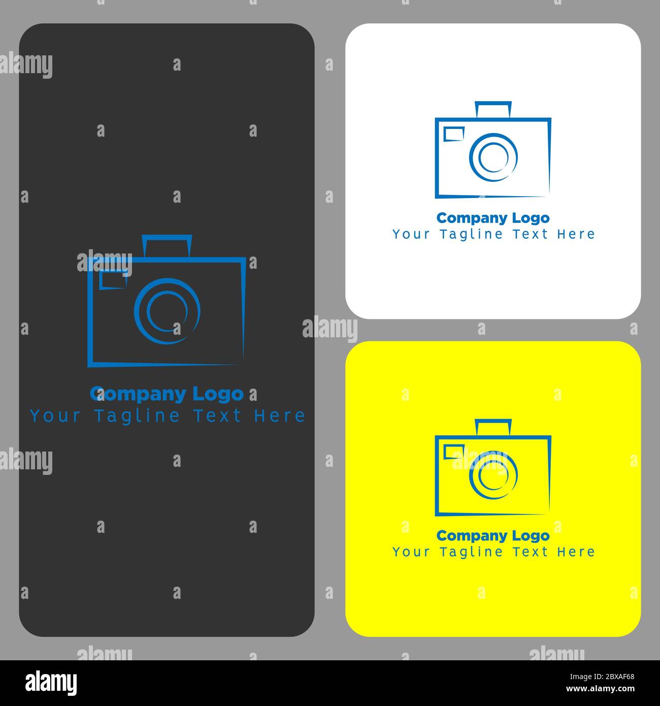 simple logo, photography logo, logo concept Stock Vector Image & Art ...