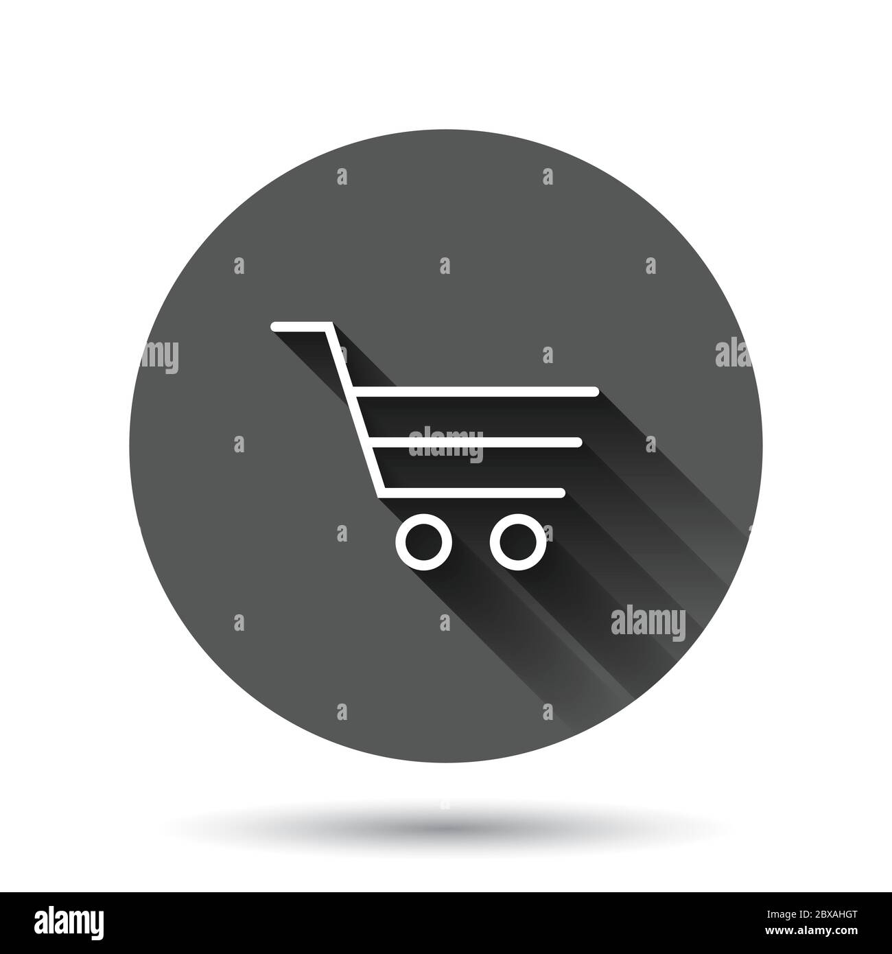 Round cart vector vectors hi-res stock photography and images - Alamy