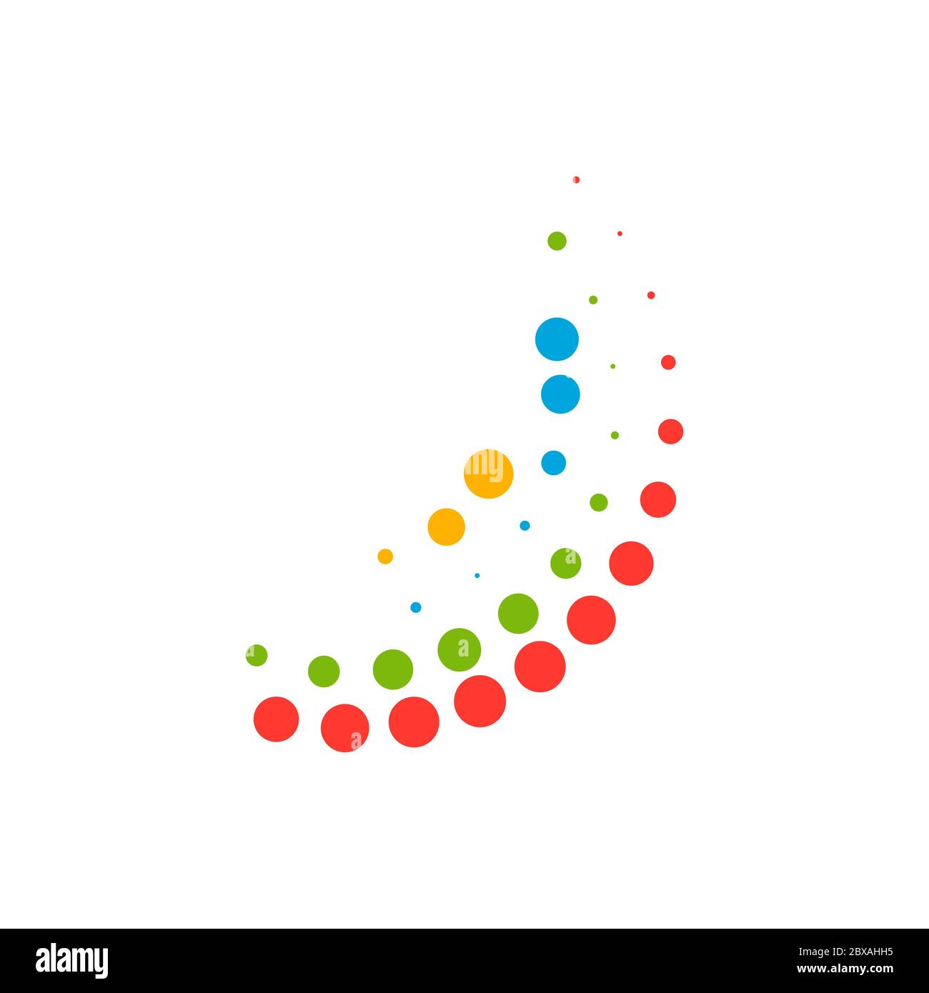 colorful dots design vector illustration Stock Vector Image & Art - Alamy