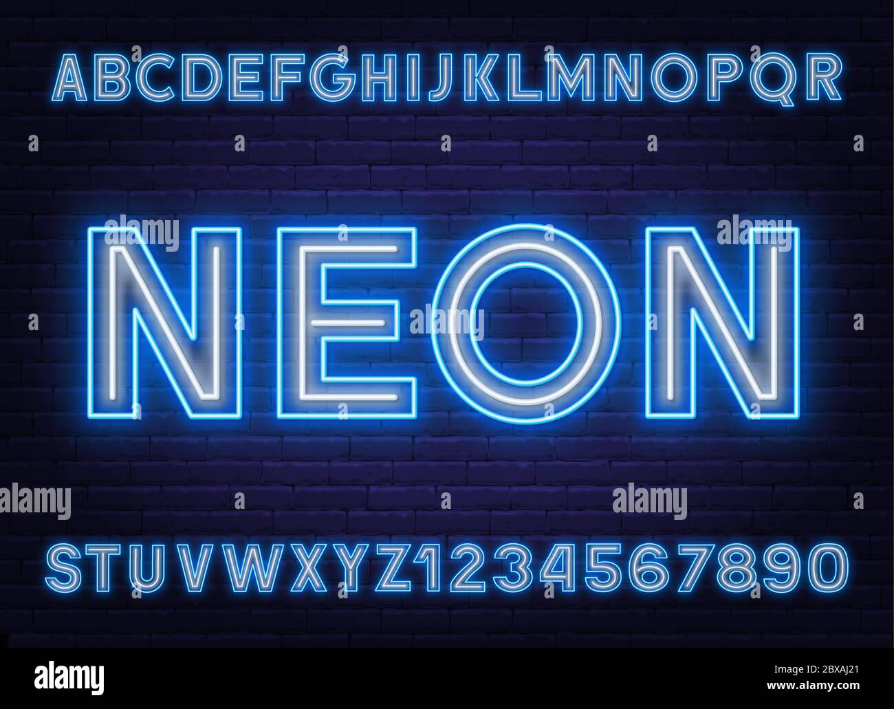 Two tone font hi-res stock photography and images - Alamy