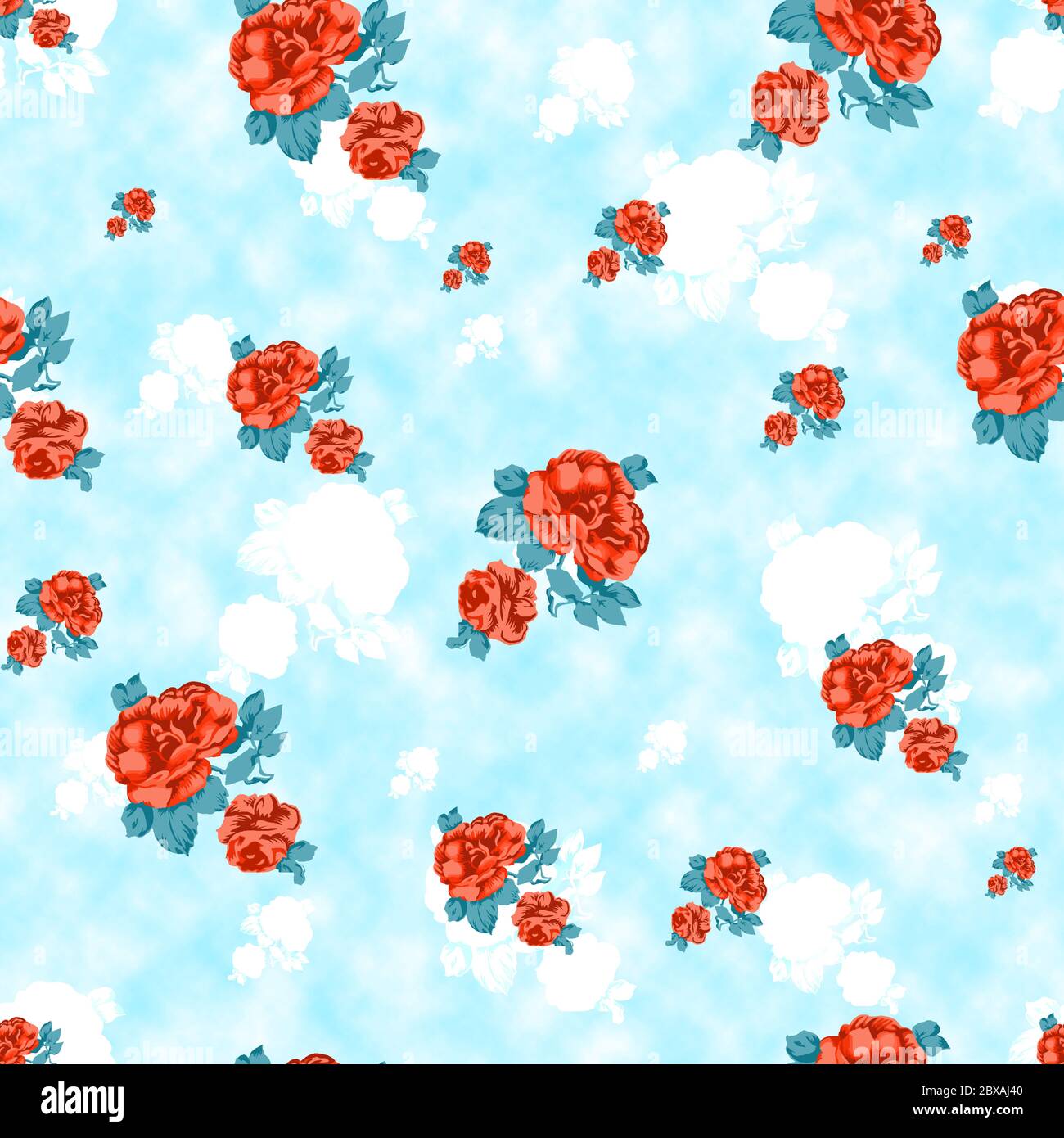 flotal pattern for prints and production Stock Photo - Alamy